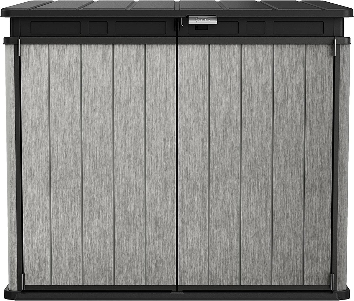 Keter Elite Store Shed 4 x 5ft Plastic Garden & Wheelie Bin Storage ...